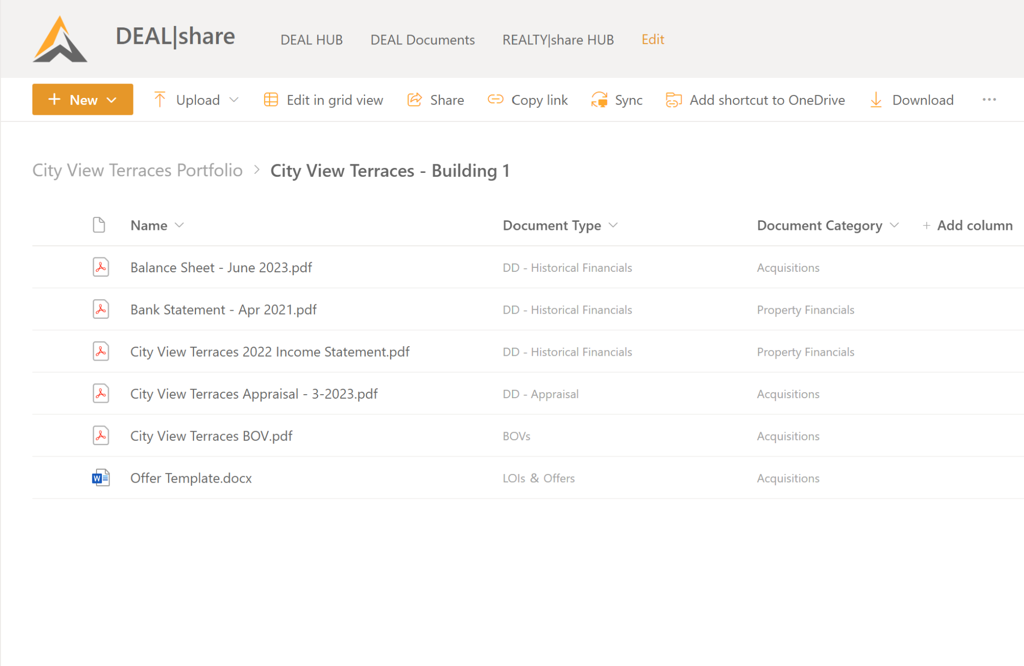 SharePoint Document Management Solution for Real Estate
