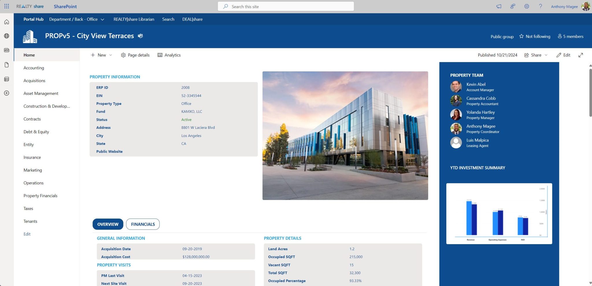 REALTY|share Overview — Real Estate Document Management